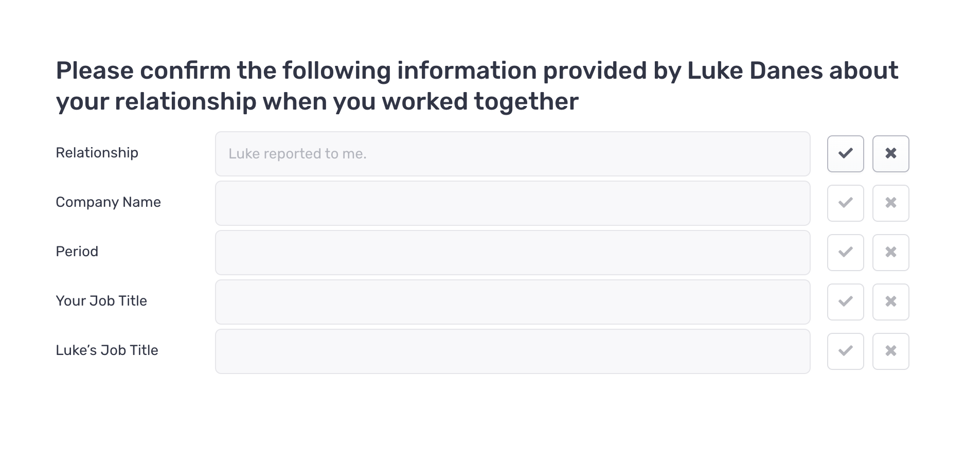 Changing a Reference Relationship