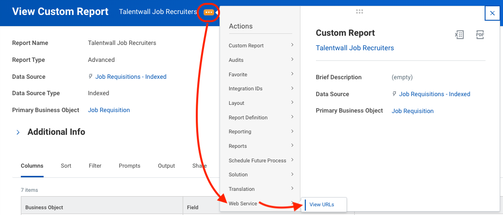Creating a custom report in Workday - job recruiters (TalentWall)