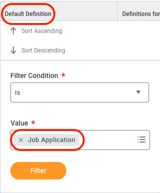 Workday stages and steps mapping