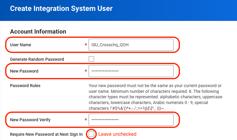 Workday ISU Configuration for Quality of Hire (ATS)