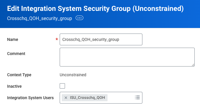 Workday ISU Configuration for Quality of Hire (ATS)