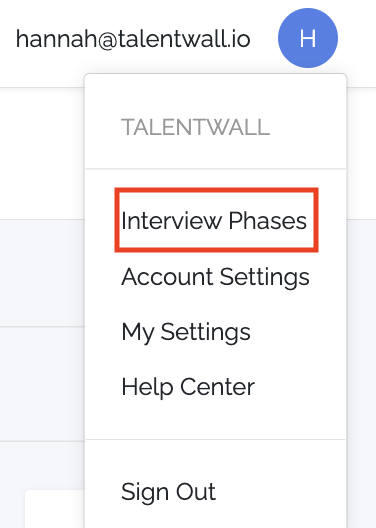 Setting Up Your Interview Phases
